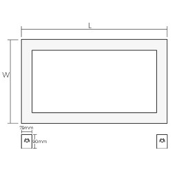 Frame-Rectangle-Dimensions - Advanced Lighting